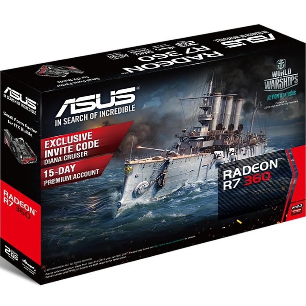 Видеокарта ASUS Radeon R7 360 2048Mb MINI (MINI-R7360-2G) купить в ...