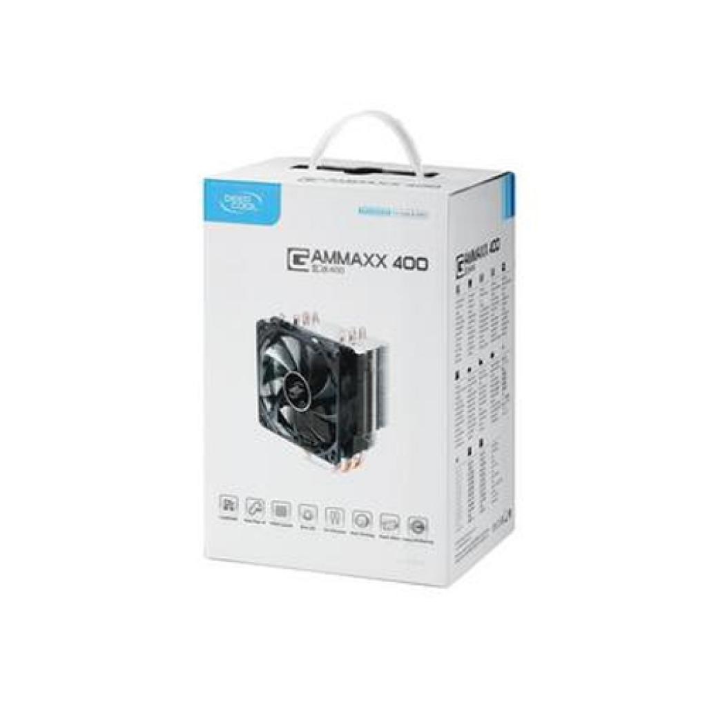 Вентилятор CPU Deepcool GAMMAXX 400 Red, 121x75.5х144мм 900-1600 об/мин ...